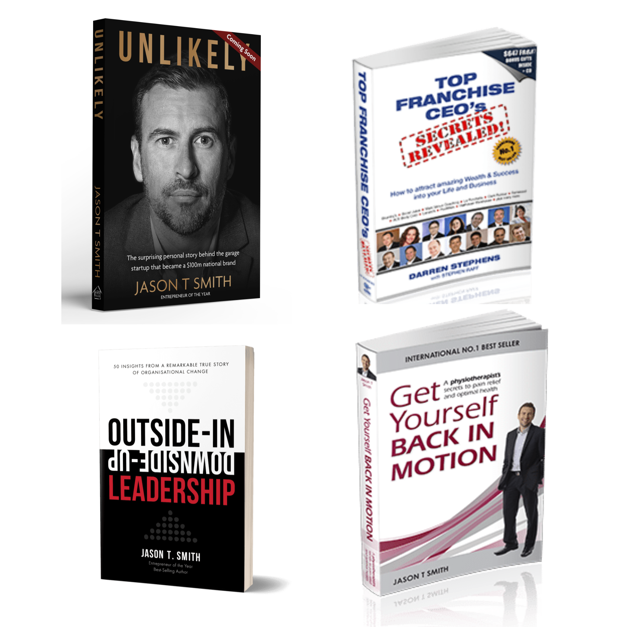 4 Pack book set | Jason T Smith